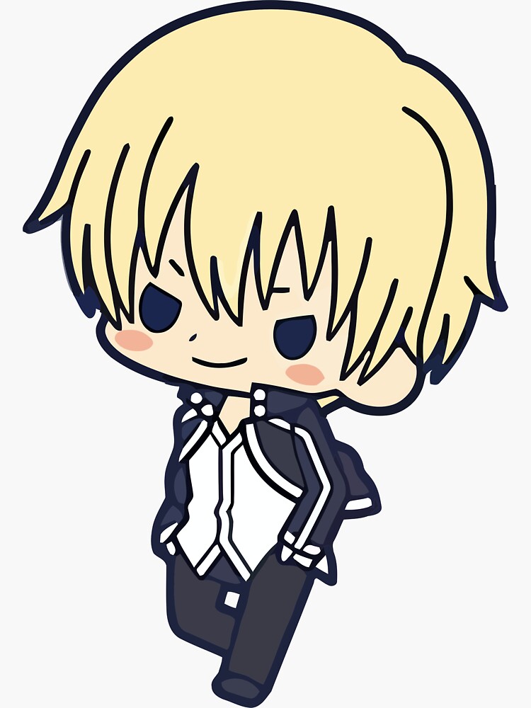 "Gilgamesh" Sticker for Sale by Chibify | Redbubble