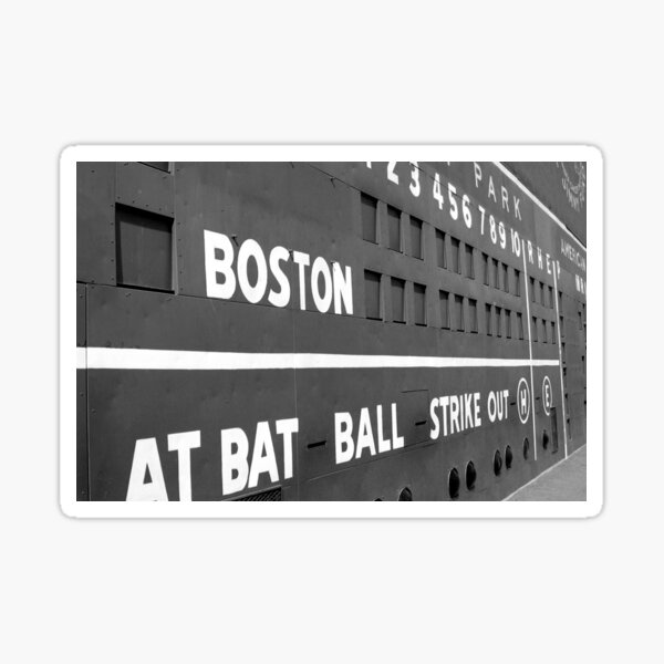 "Boston" Sticker by goldstreet | Redbubble