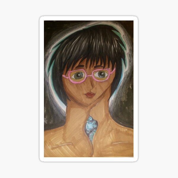 "Crystal Heart" Sticker for Sale by Rosemarycat5 | Redbubble