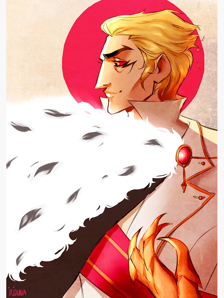 "Count Lucio" Sticker for Sale by Iris van Hassel /OrrisTea | Redbubble