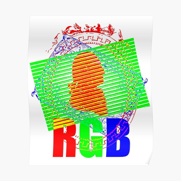"RGB" Poster for Sale by nikolaeftimov | Redbubble