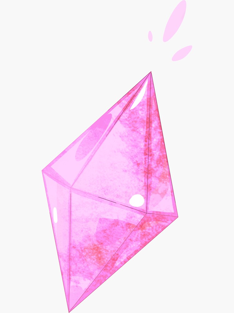 "Pink Plumbob" Sticker for Sale by KalyssaB | Redbubble