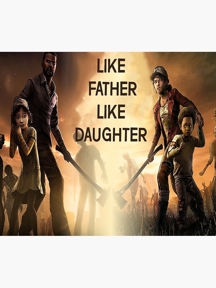 "Like Father Like Daughter - TWD" Travel Coffee Mug for Sale by ...