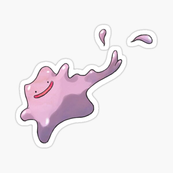 Pokemon Ditto Stickers | Redbubble