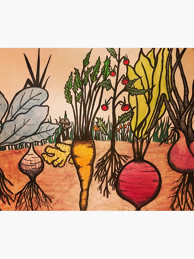 "Roots" Sticker by drawnbyjenna | Redbubble