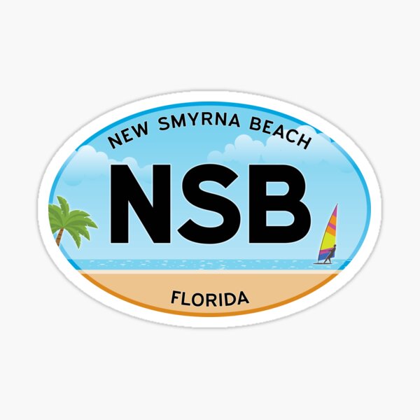 New Smyrna Beach Stickers | Redbubble