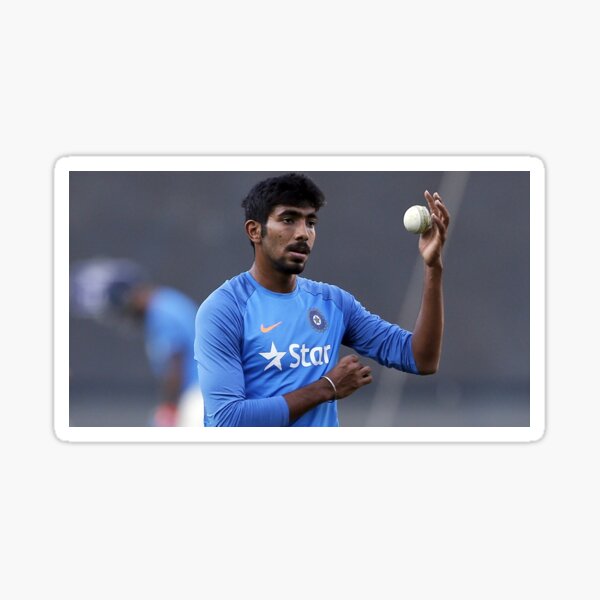 "jasprit bumrah" Sticker for Sale by Chuft | Redbubble