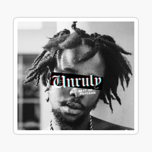 "EBAZON UNRULY SHIRT POP CAAN" Sticker for Sale by ebazon | Redbubble