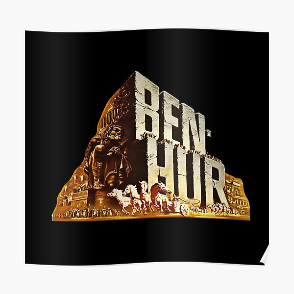 "Ben Hur" Poster by ValentinaHramov | Redbubble