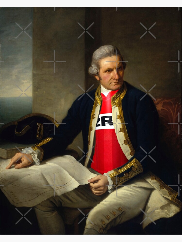 "Captain Cook - Middlesbrough Football Fan" Poster for Sale by Logo-A ...