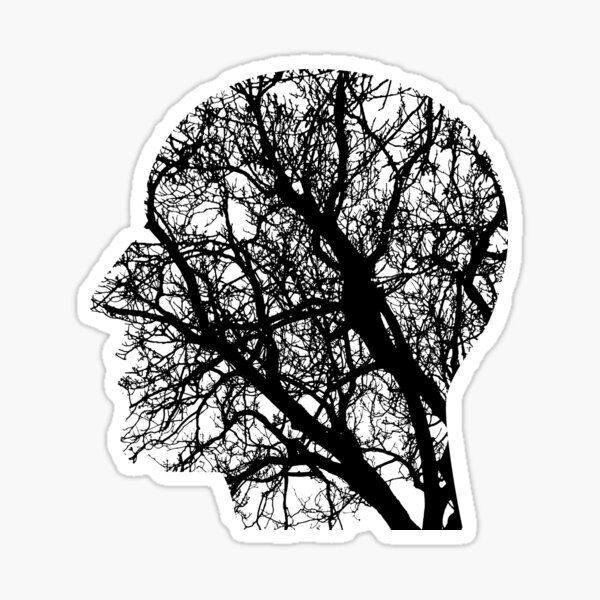 "Human face" Sticker for Sale by ONFORM | Redbubble