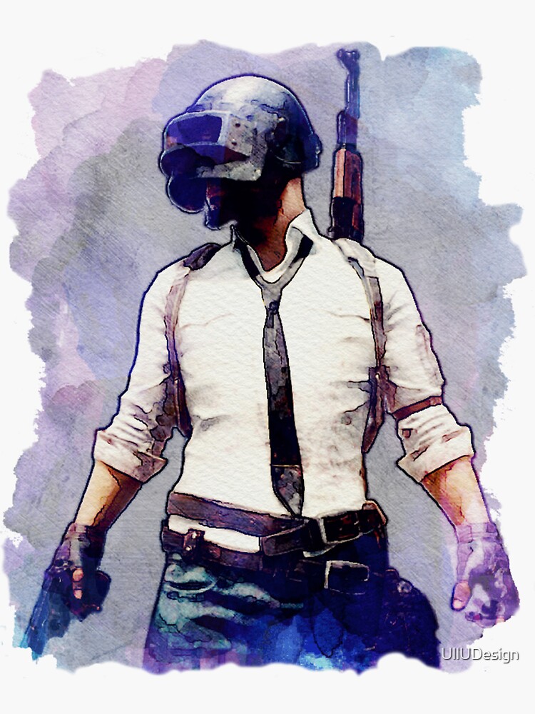 "PUBG " Sticker by UllUDesign | Redbubble