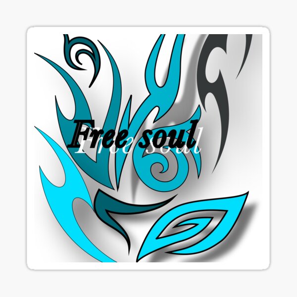 "free soul" Sticker for Sale by CreaKat | Redbubble