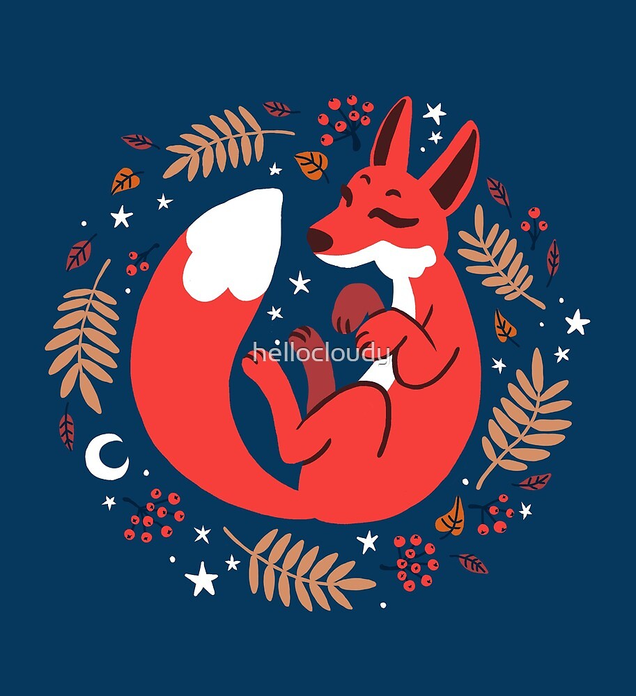 "Rowan fox" by hellocloudy | Redbubble