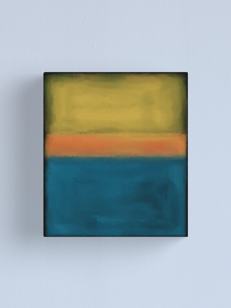"Rothko Inspired #3" Canvas Print by ShaMiLaB | Redbubble
