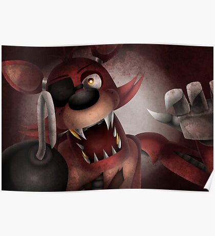 Fnaf Foxy Posters | Redbubble