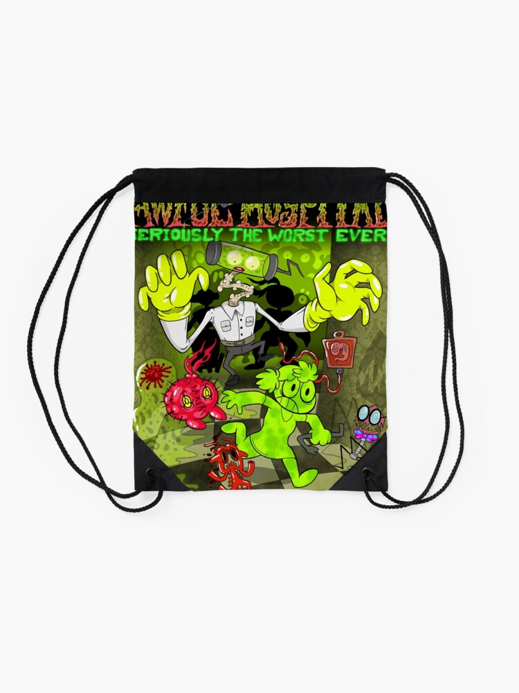 "Awful Hospital: Seriously the Worst Ever" Drawstring Bag for Sale by ...