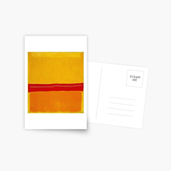 "mark rothko painting" Postcard for Sale by electricgal | Redbubble