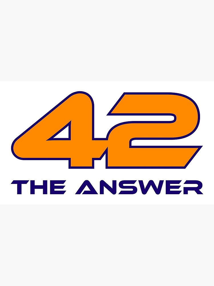 "42 the answer galaxy science fiction UFO" Poster by Helen-Storm ...