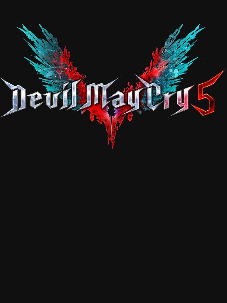 "Devil May Cry 5 Logo Back" T-shirt for Sale by AngeliaLucis ...