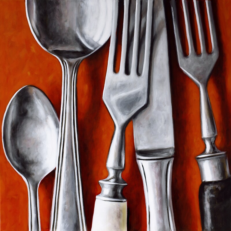 "Sterling Cutlery II" by Klaus Boekhoff | Redbubble