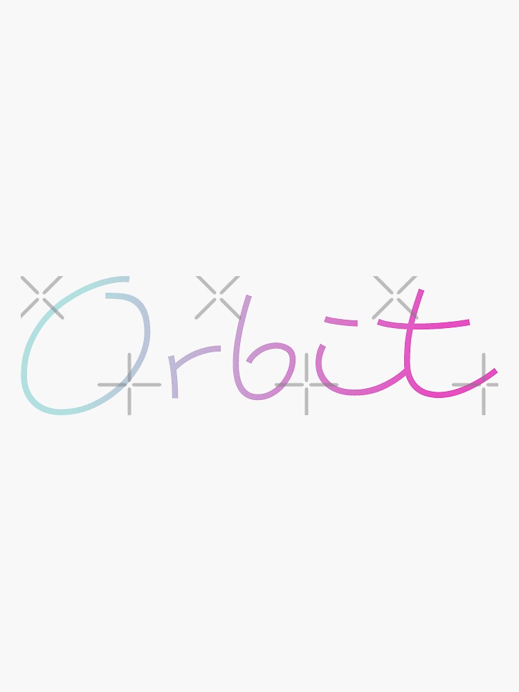 "LOONA Orbit" Sticker for Sale by Brightcove | Redbubble