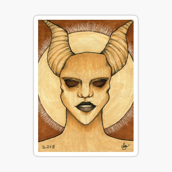 "Succubus " Sticker for Sale by CadenceLG | Redbubble