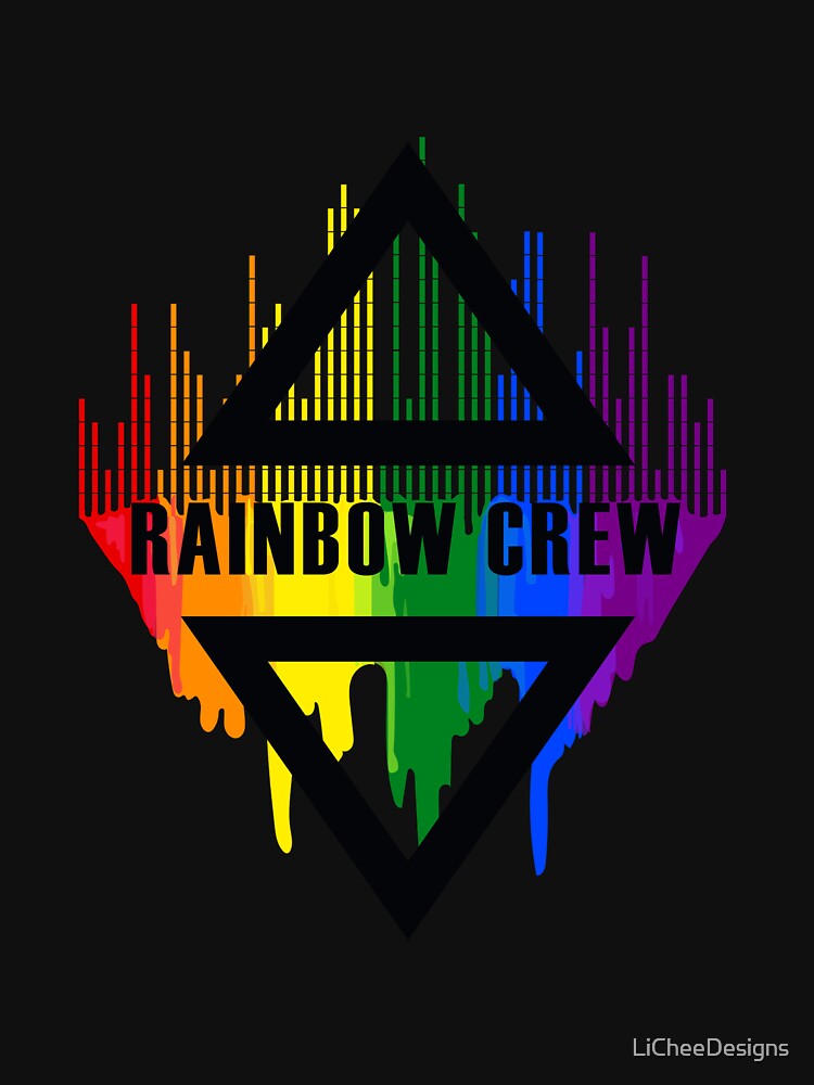 "Rainbow Crew 2019" T-shirt for Sale by LiCheeDesigns | Redbubble ...