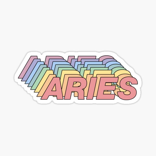Aries Stickers | Redbubble