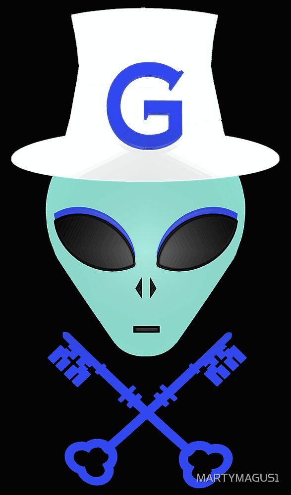 "Gnostic Alien Uno" by MARTYMAGUS1 | Redbubble