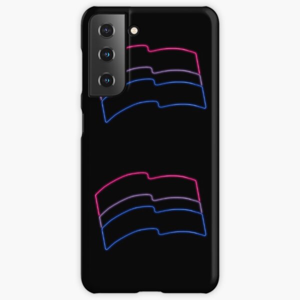 "bisexual neon pride flag" Samsung Galaxy Phone Case for Sale by ...