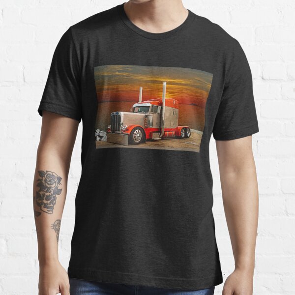"Cool Peterbilt" T-shirt for Sale by rharrisphotos | Redbubble | big ...