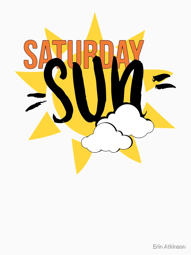 "Saturday Sun Vance Joy Lyrics" T-shirt for Sale by erin182 | Redbubble ...