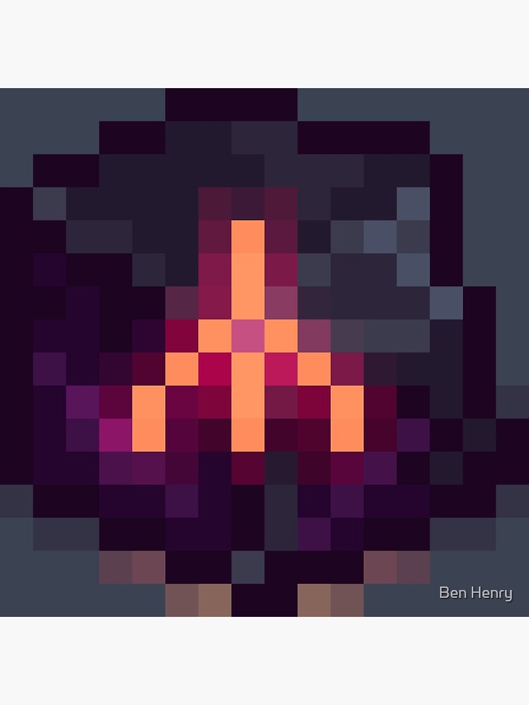 "Pixel Rune Stone 70" Poster by BenHenry | Redbubble