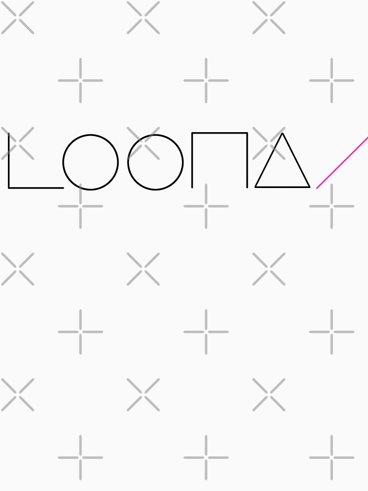 "loona logo / 이달의" T-shirt for Sale by nuwandas | Redbubble | loona t ...