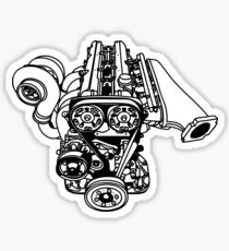 2jz Gte Stickers | Redbubble