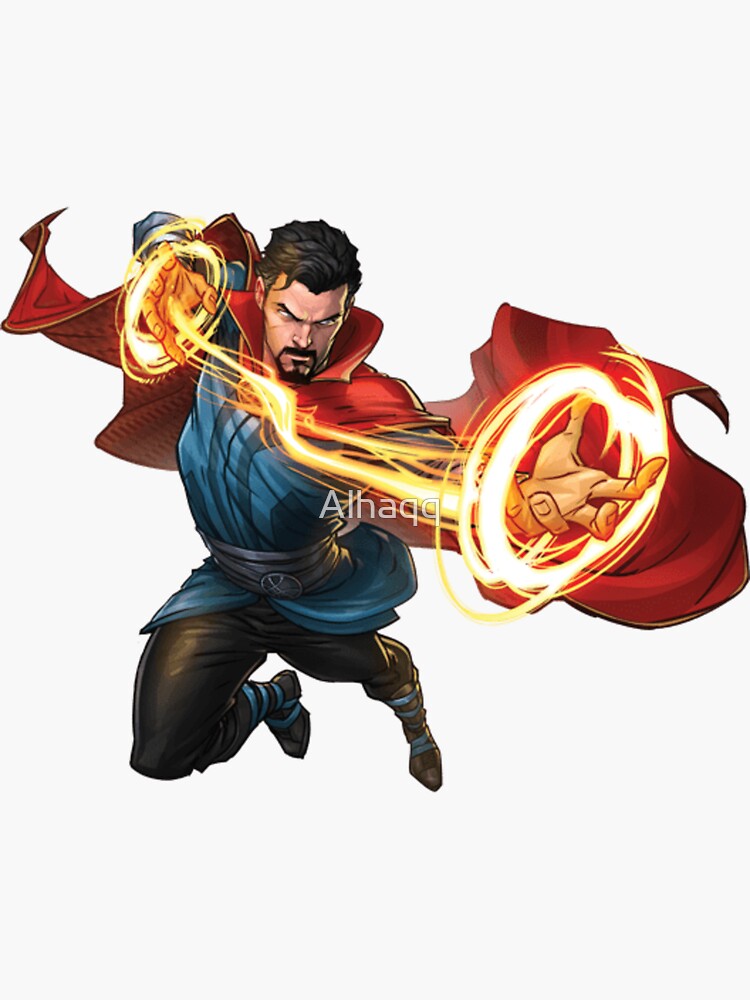 "Doctor Strange" Sticker for Sale by Alhaqq | Redbubble