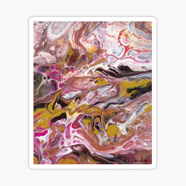 "Turkish Toffee" Sticker for Sale by TangledLineArt | Redbubble