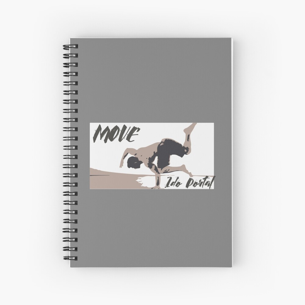 "Ido Portal " Spiral Notebook for Sale by skok55 | Redbubble