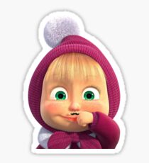 Masha and the Bear: Stickers | Redbubble