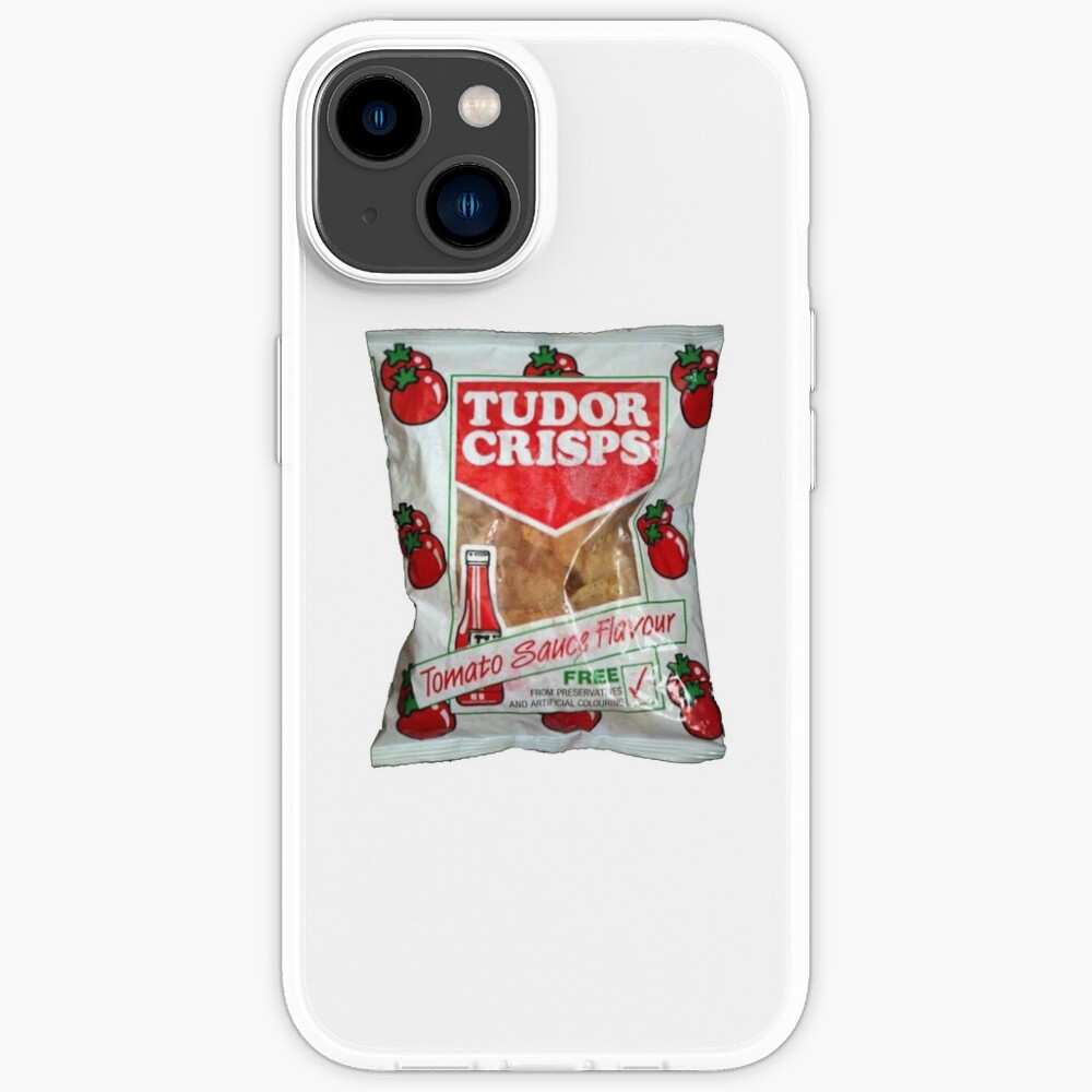 "Tudor Crisps - Tomato Sauce Flavour" iPhone Case for Sale by Logo-A ...
