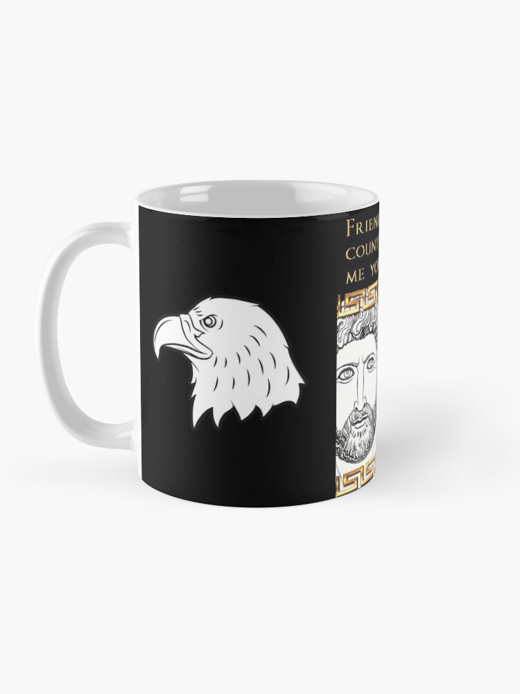 "Friends, Romans, countrymen from Julius Caesar by Shakespeare" Mug by ...