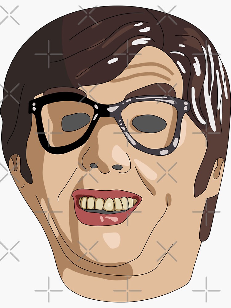 "Austin Powers Mask" Sticker for Sale by amarie98 | Redbubble