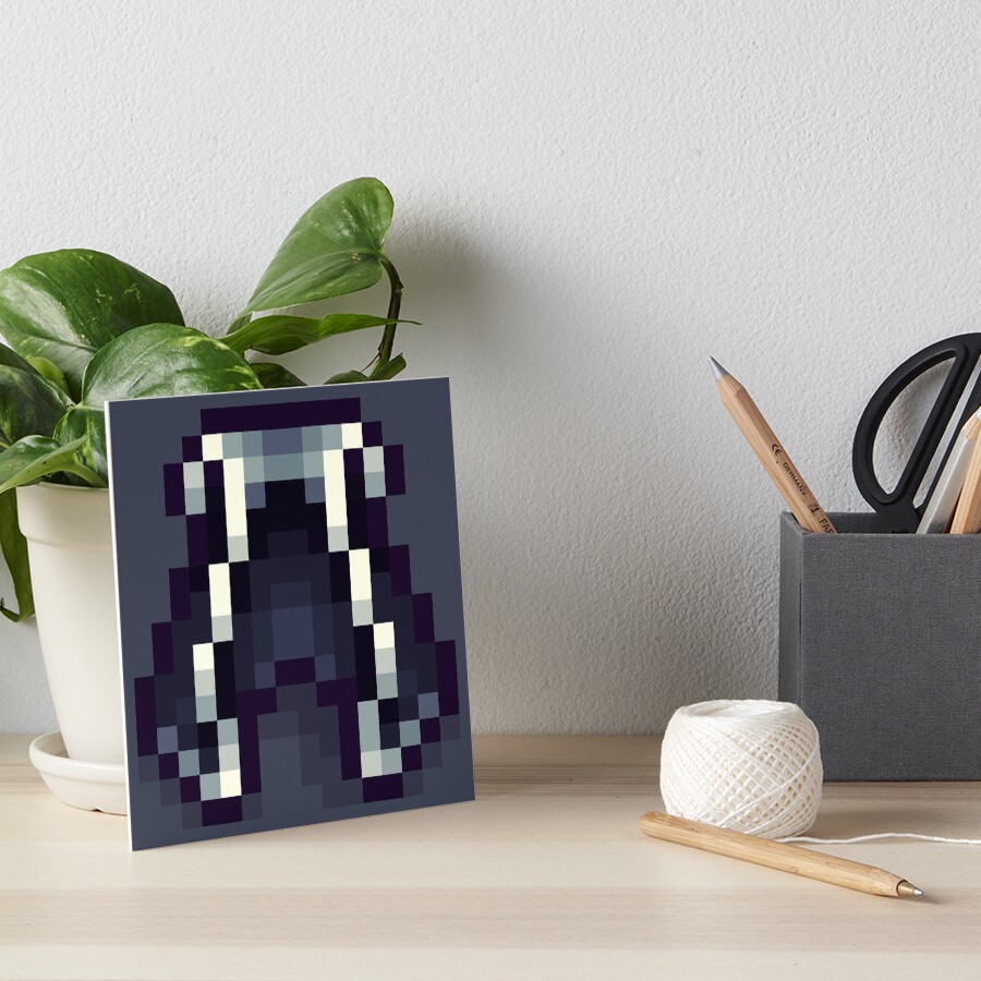 "Pixel Cloak B2" Art Board Print for Sale by BenHenry | Redbubble