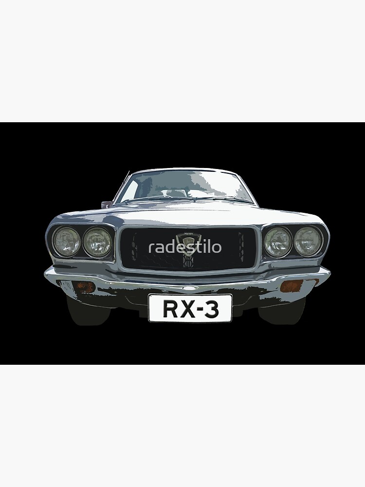 "Mazda RX3" Art Print by radestilo | Redbubble