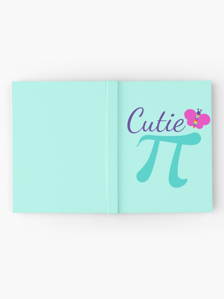 "Cutie Pi Math Symbol Pun Butterfly" Hardcover Journal by elishamarie28 ...