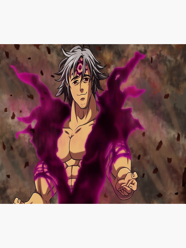 "Estarossa Demon Dark - Nanatsu No Taizai " Sticker for Sale by ...