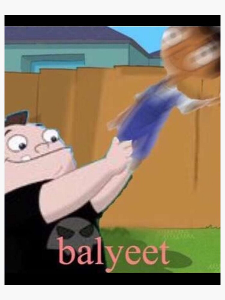 "BALLYEET MEME" Sticker for Sale by cofefeagb | Redbubble