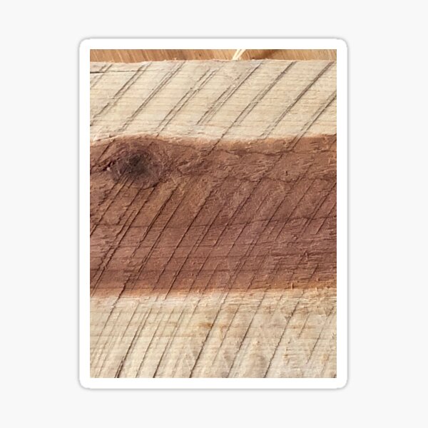 "Wood grain" Sticker for Sale by DonaldCole | Redbubble