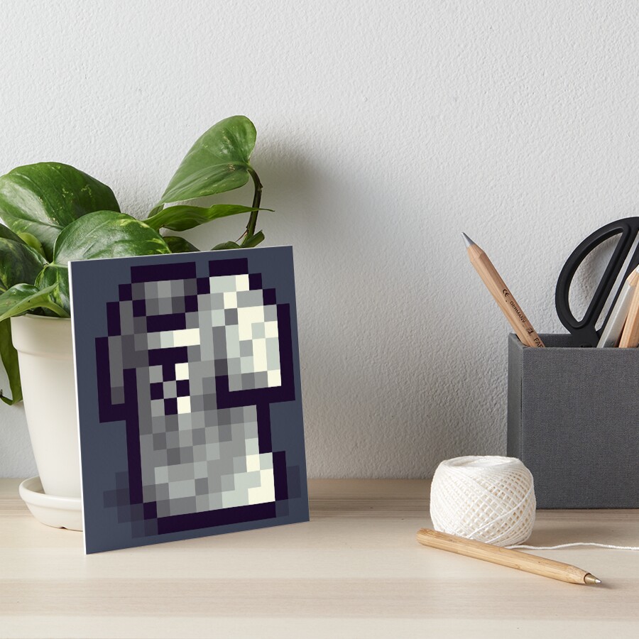 "Pixel Chest A4" Art Board Print for Sale by BenHenry | Redbubble